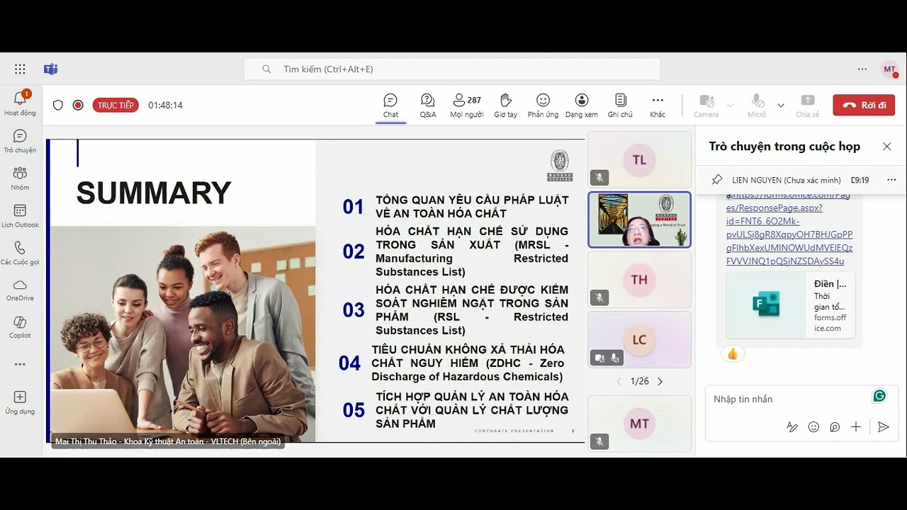 Quản lý An toàn Hóa chất và liên quan Quản lý chất lượng-BV 240425 - YouTube