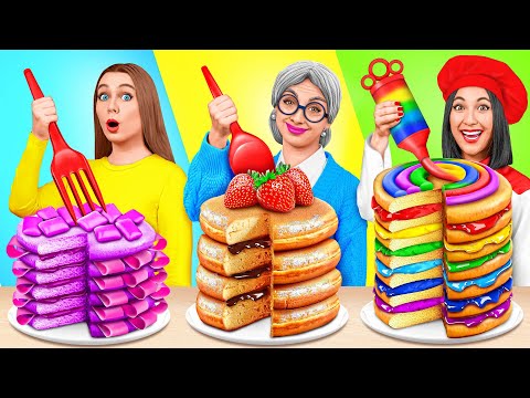 Tantangan Masakanku vs Nenek | Kiat Memasak Simpel dan Peralatannya oleh Multi DO Challenge