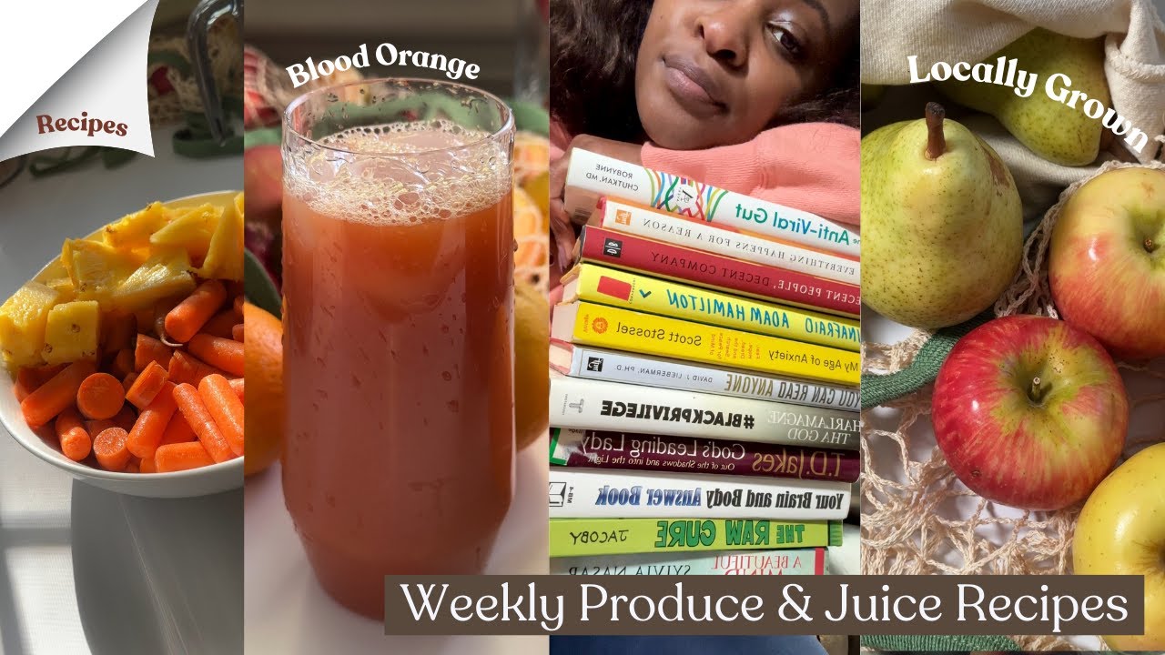 My Fall Juice Recipes w/ the BEST Locally Grown Produce! - YouTube