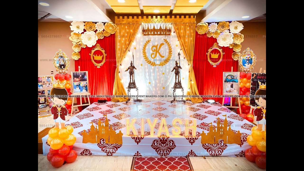 Royal Prince Theme - From WWW.MODERN EVENT MAKERS.COM / PH:9884378857 ...