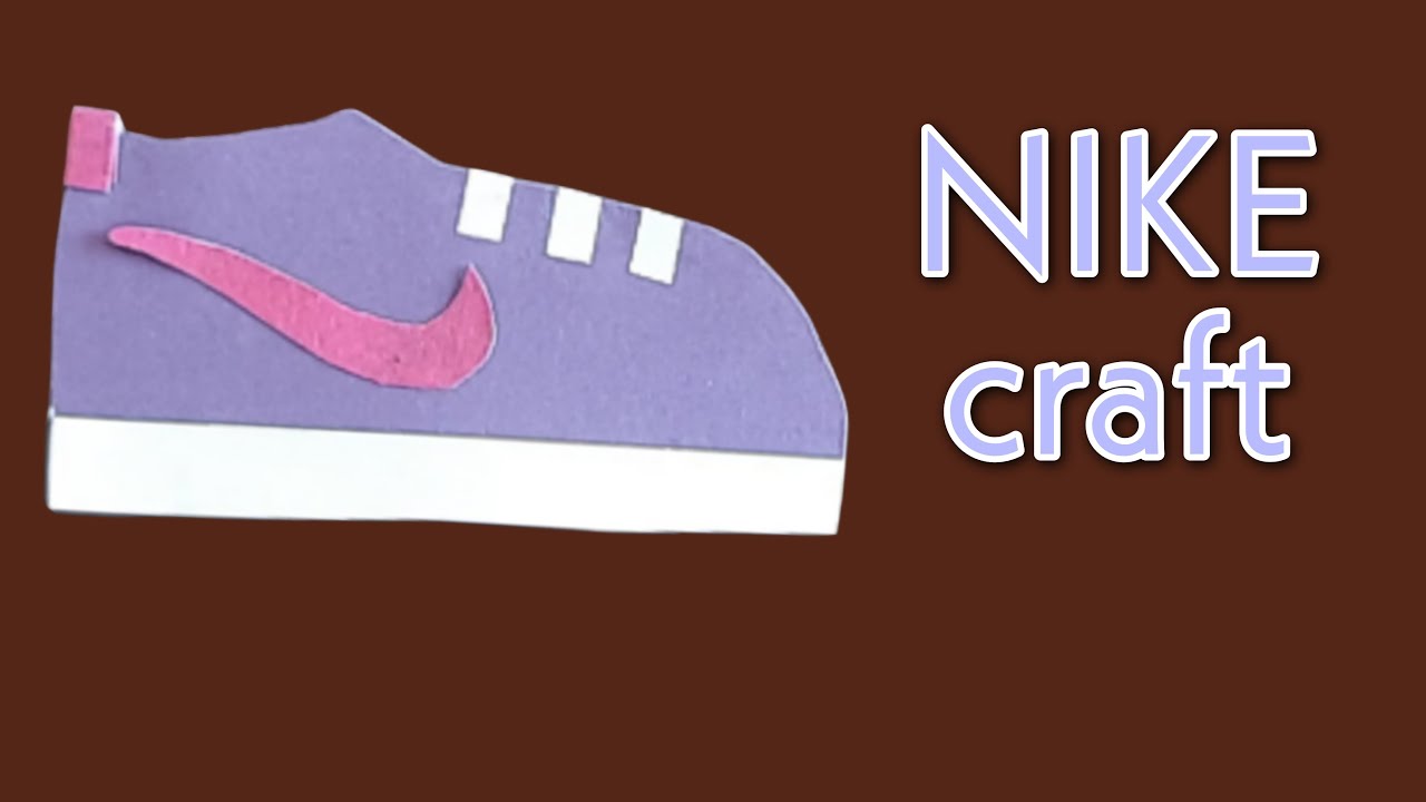 NIKE craft | Making Shoe Craft Easy - YouTube