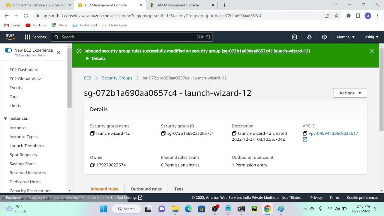 Recover EC2 SSH Key by using Session Manager - YouTube