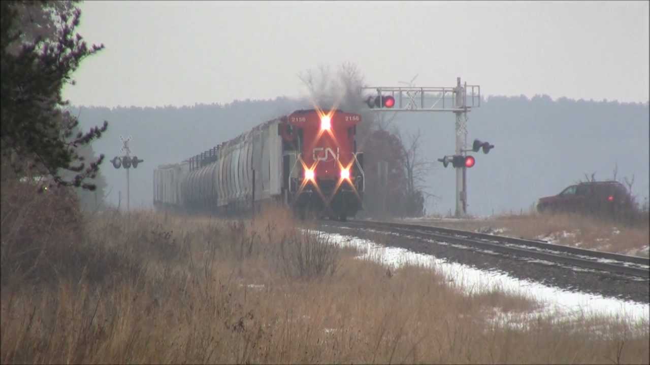 L574 With Ex Warrbonnet Now CN 2156 Long Hood Forward - YouTube