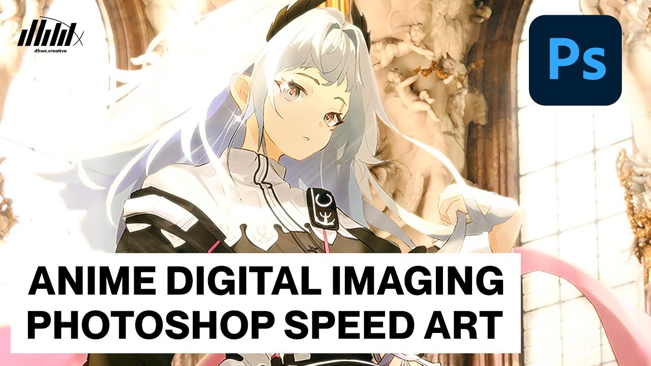 Anime digital imaging PHOTOSHOP - IRENE from ARKNIGHTS - YouTube