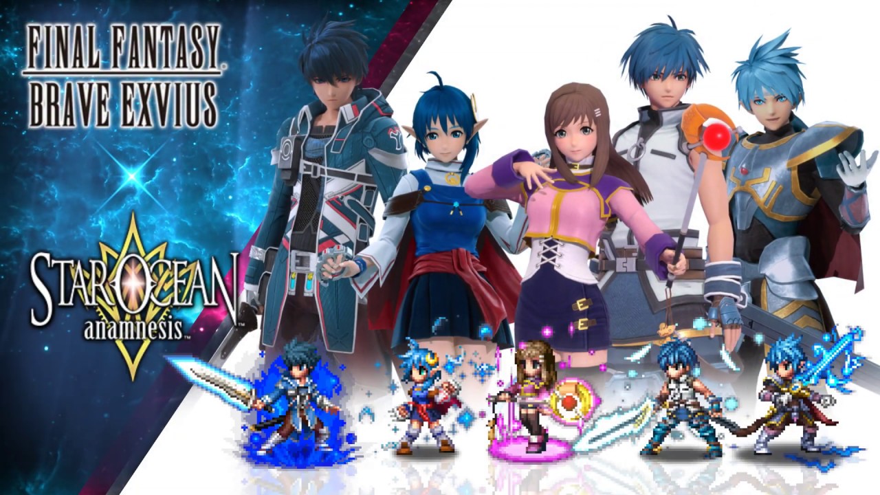 【FFBE】Featured Summon: STAR OCEAN:ANAMNESIS【Global】 - YouTube