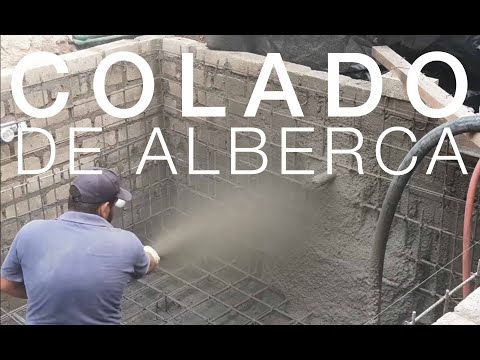 EN OBRA | COLADO DE ALBERCA PARTE 1 - BED AND BREAKFATS AJIJIC - YouTube