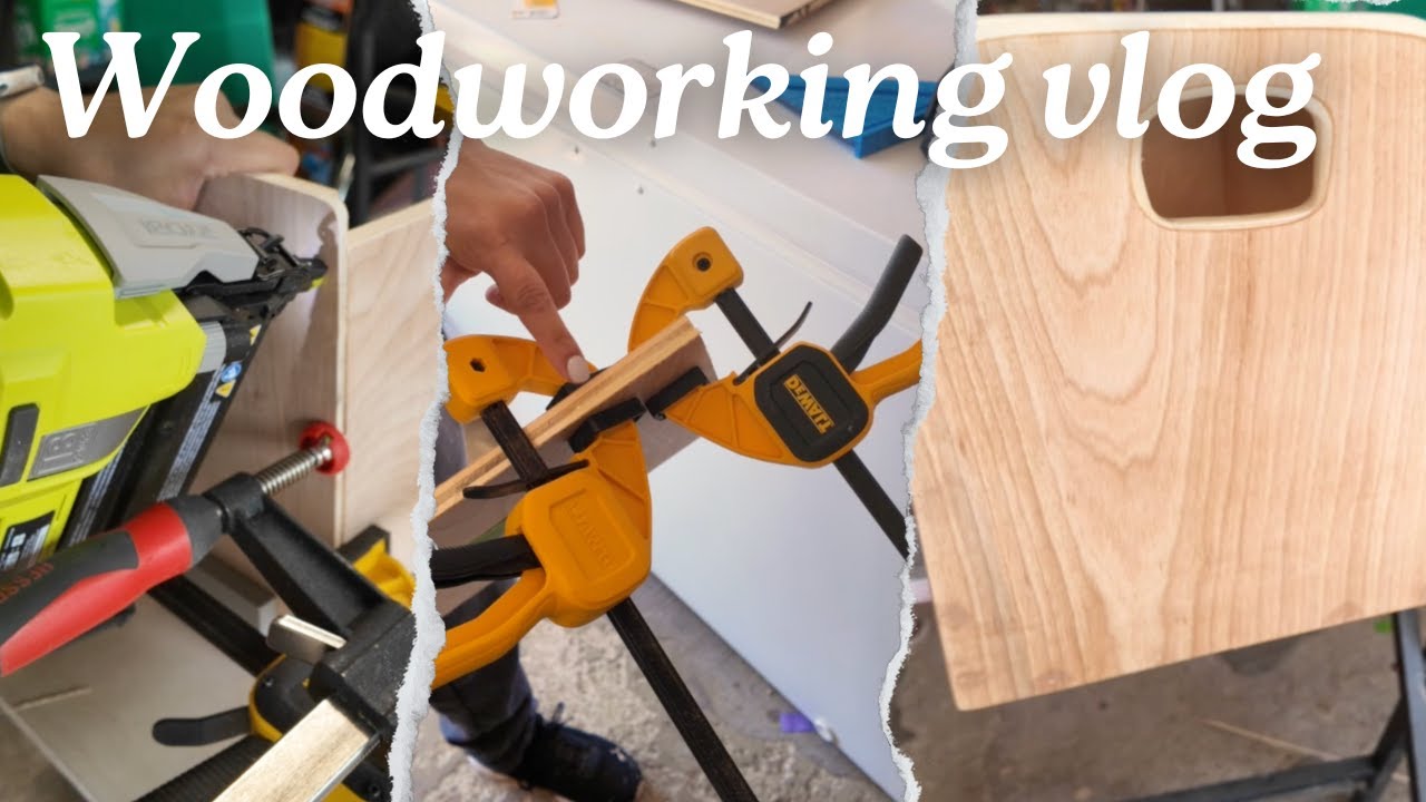 Woodworking vlog ️ - YouTube