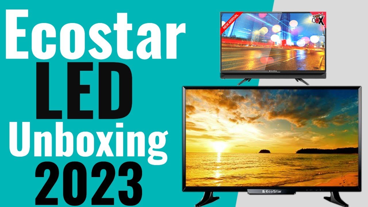 Unboxing Ecostar 40u870 a+ android led||The latest model of Ecostar LED ...