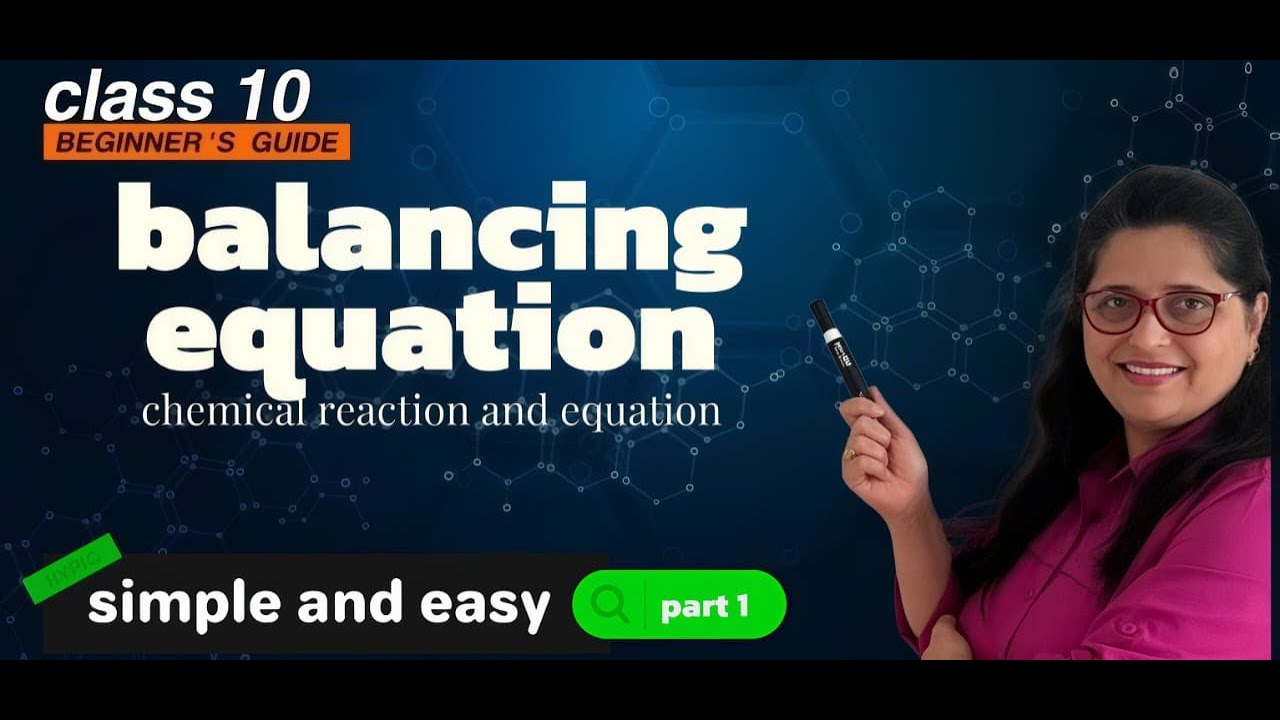 Interactive Balancing Equation Challenge: Solve Along With Me PART -- 1 ...