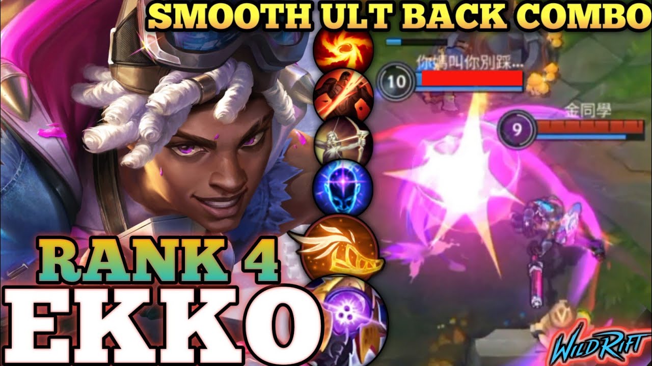 EKKO HARD CARRY MVP PLAY! MONSTER ULT COMBO ASSASSINATION - TOP 4 ...