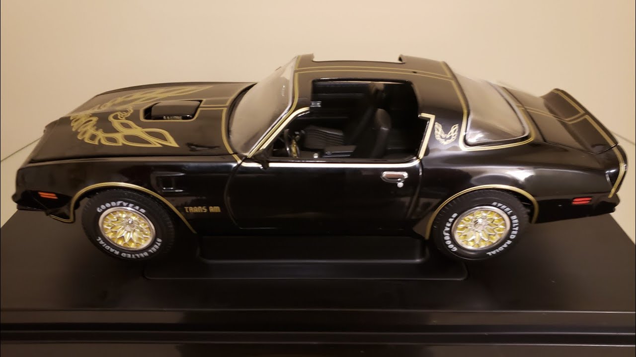 1977 PONTIAC TRANS AM BANDIT 1:18 SCALE MODEL - YouTube