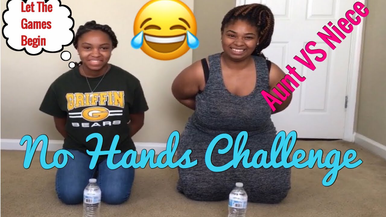 No Hands Challenge!! - YouTube