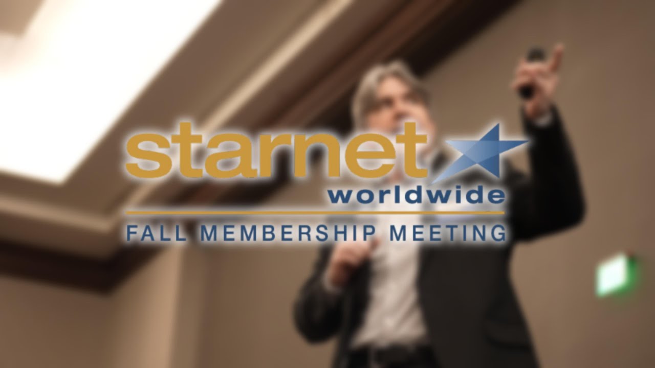 Starnet Fall Membership Meeting (2025) | Lead with Vision Build with ...