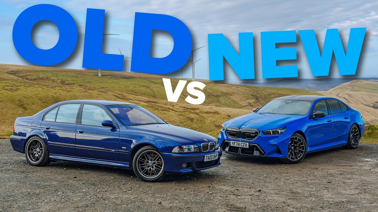 BMW M5 G90 vs BMW M5 E39 | Latest M5 meets greatest M5 - YouTube