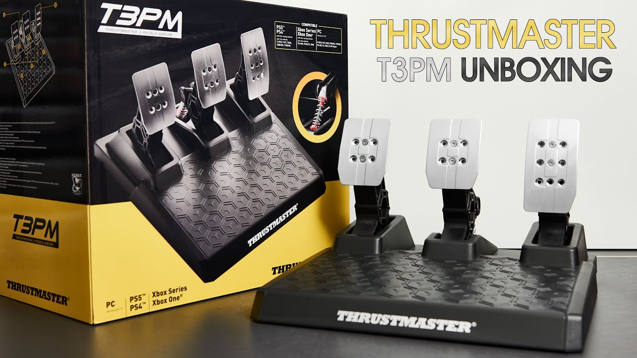 [트러스트마스터] T3PM Unboxing / 언박싱 - YouTube