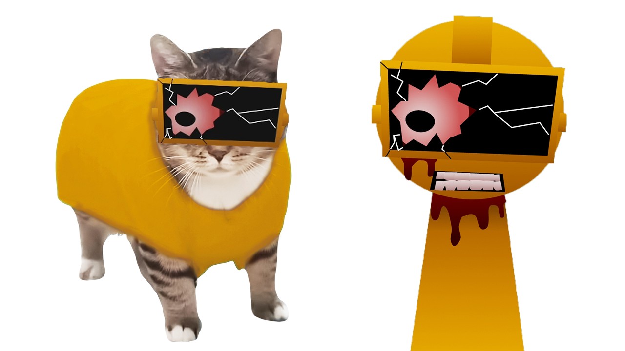 OIIAOIIA CAT x Sprunki PYRAMIXED Song - YouTube