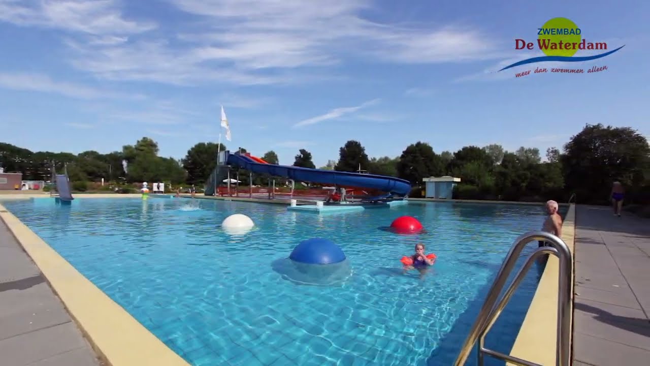 Zwembad De Waterdam te Volendam - YouTube
