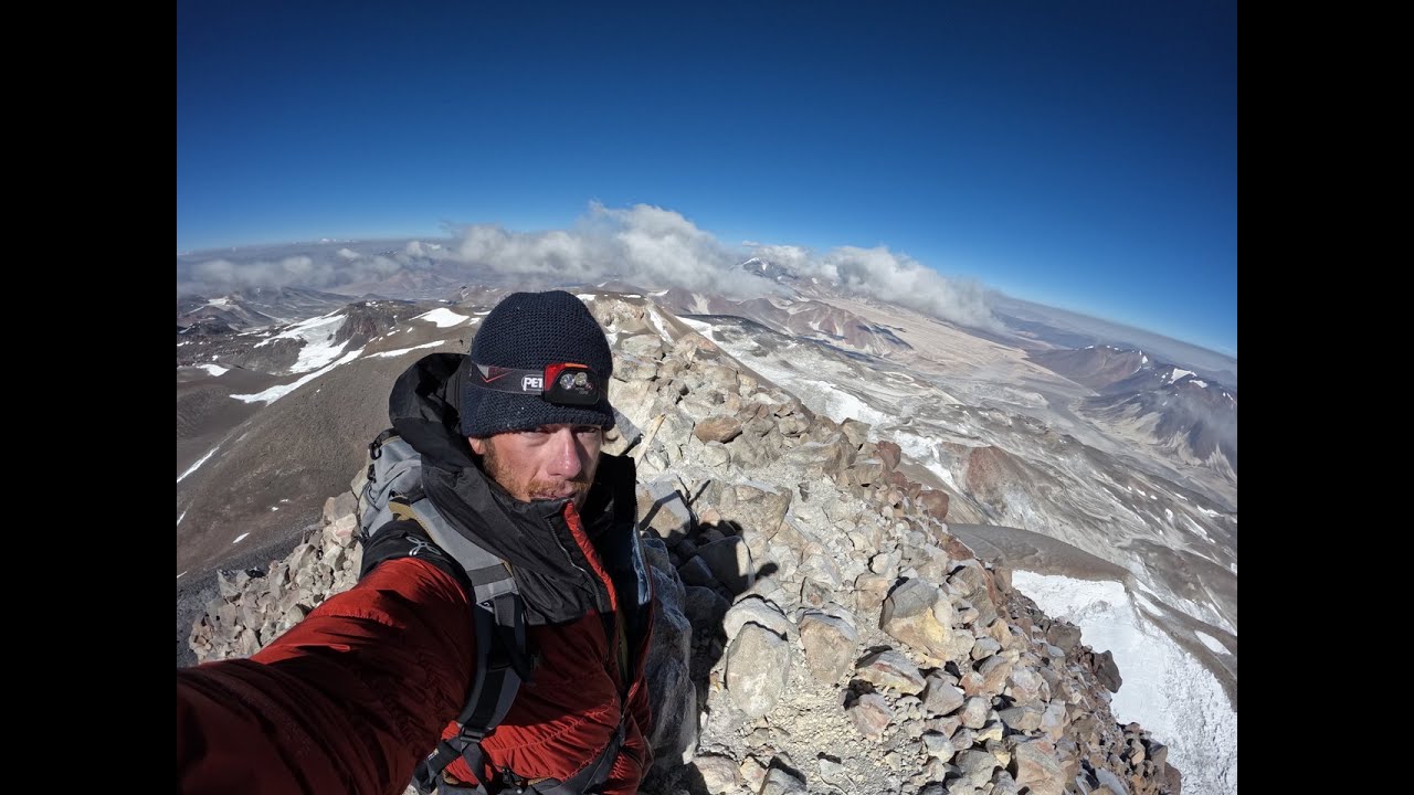 Aconcagua, Ojos del salado and 3300 km solo - YouTube