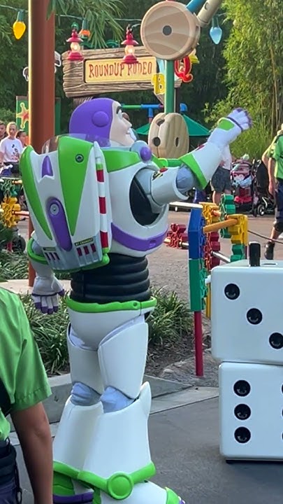 Buzz Lightyear Gets Excited When He Sees His Friends Woody & Jessie Toy ...
