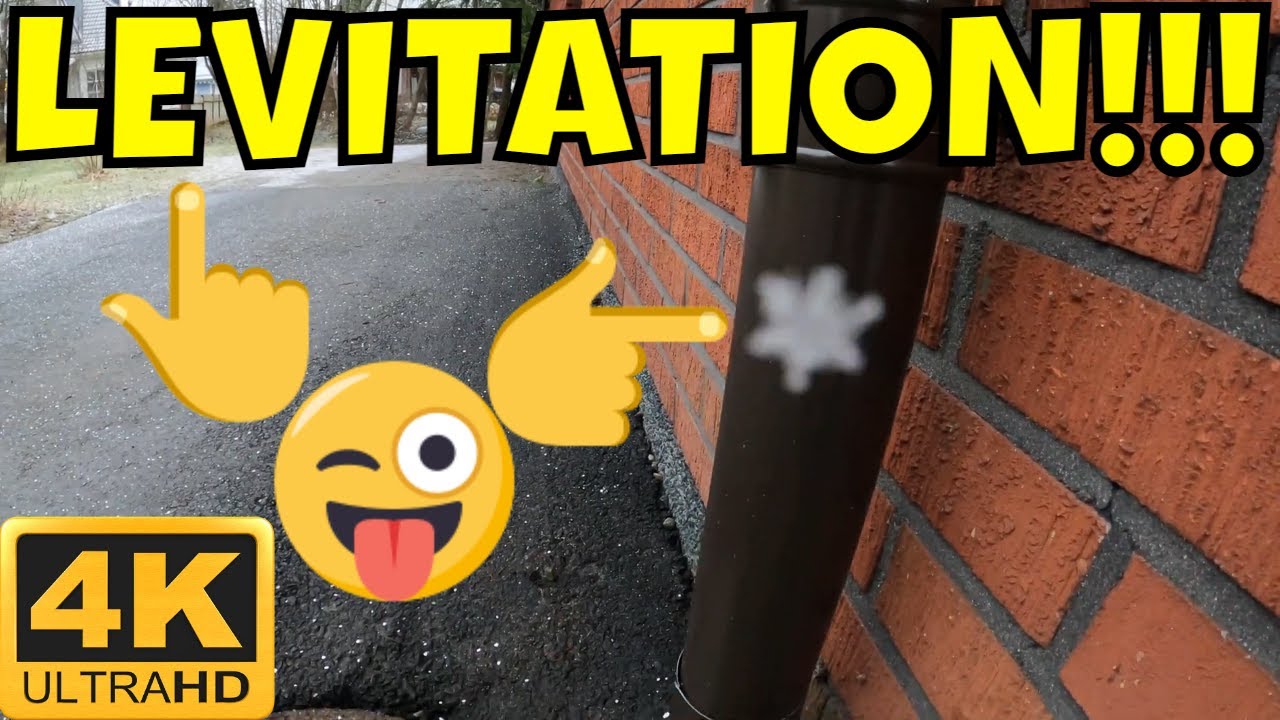 Levitation in Real Life - Levitating Snowflake (Spooky!) 4K Ultra HD ...