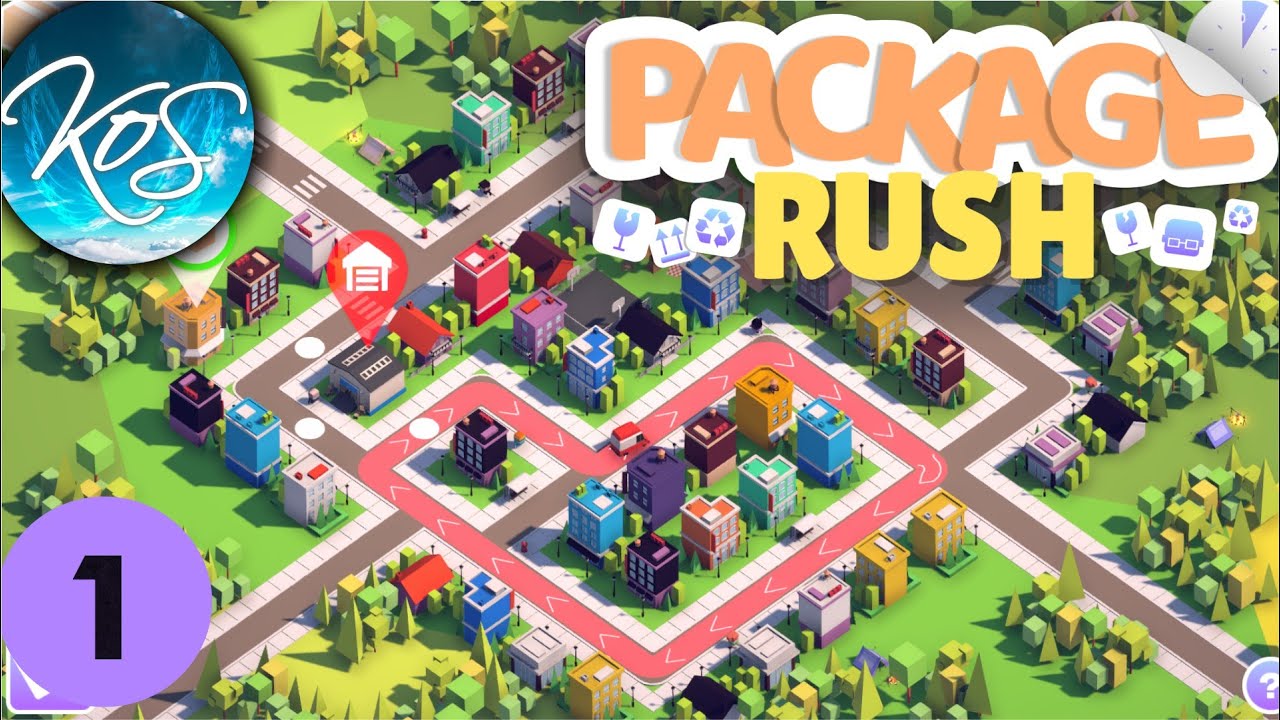 Package Rush - THESE TRUCKS HAVE NO BRAKES! - First Look, Let's Play - YouTube