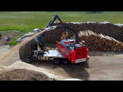 BALMAX: Mus-Max WT woodchippers show / puiduhakkurite demopäev