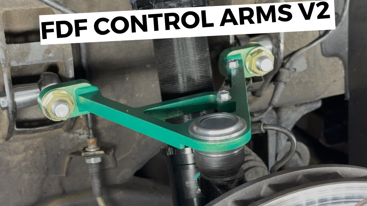 FDF Race Shop Front Upper Control Arms V2 | Honda S2000 - YouTube