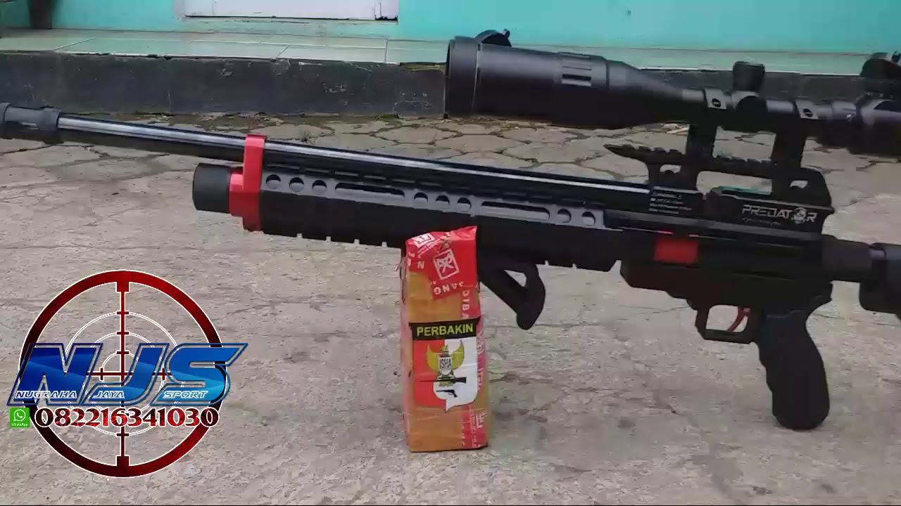 SENAPAN ANGIN PCP PREDATOR DURAL OD 38 - YouTube