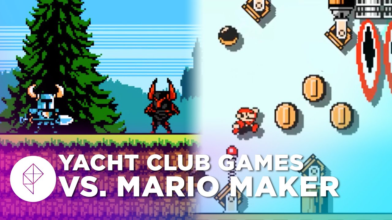 Shovel Knight Level Designer Plays Mario Maker --Devs Make Mario