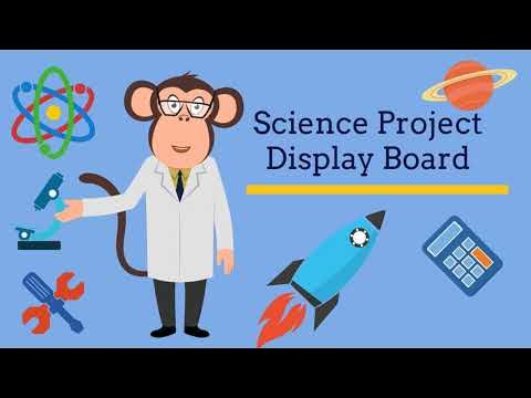 How To Do A Science Fair Display Board - YouTube