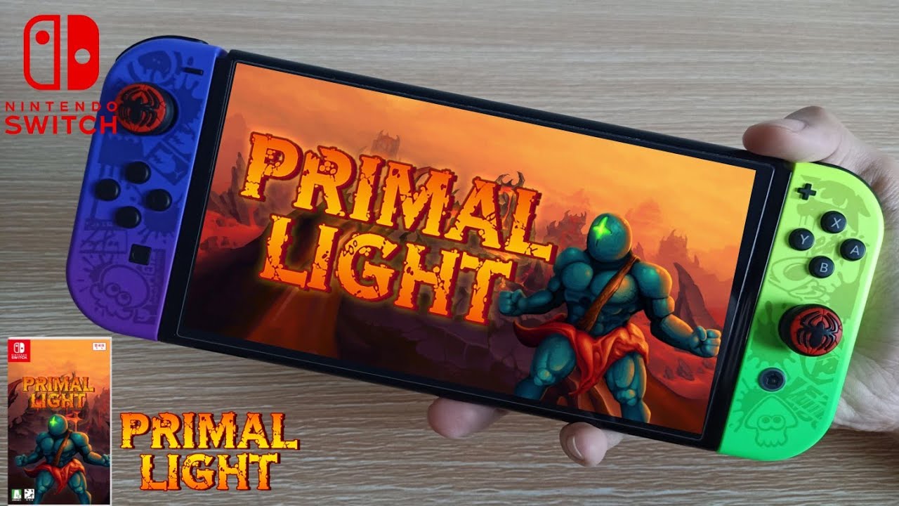 Primal Light Nintendo Switch Gameplay | Nintendo Switch Oled Gameplay - YouTube