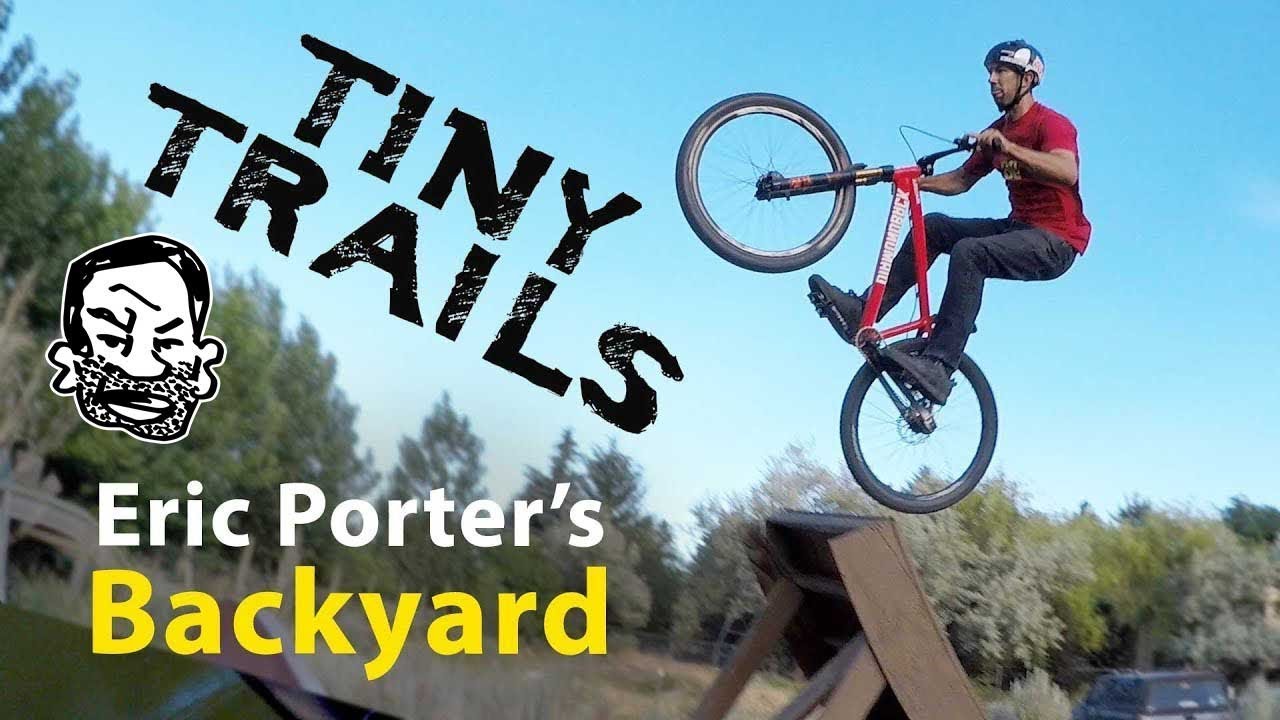 Backyard MTB Trails at Eric Porter’s House - YouTube