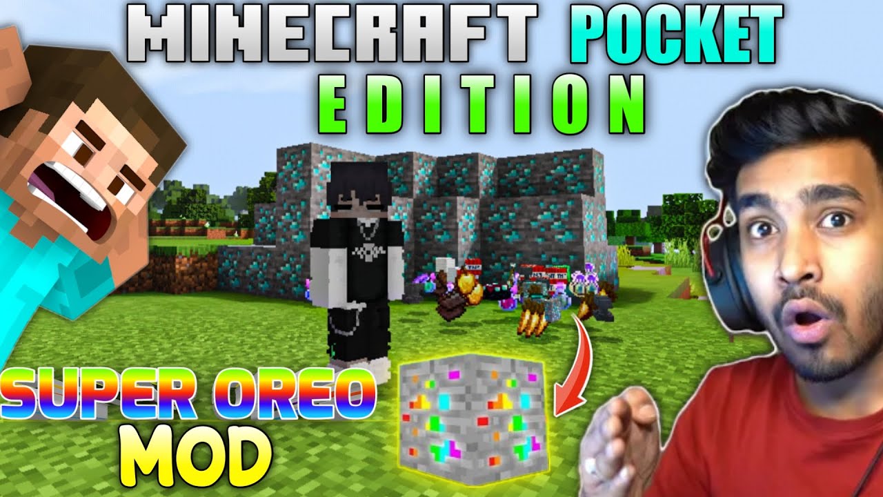 Minecraft Super Oreo Mod Download || Minecraft OP Oreo Mod Download ...