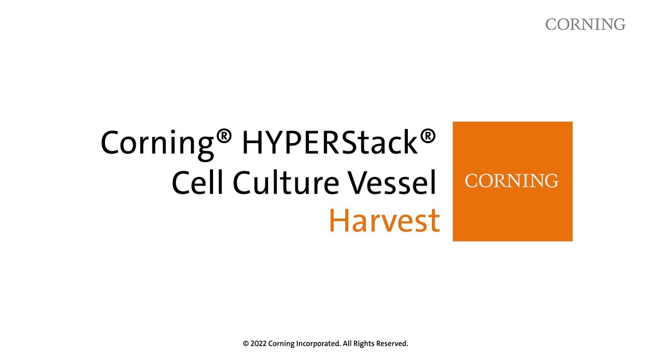 Corning® HYPERStack® How To | Step 5: Harvest - YouTube