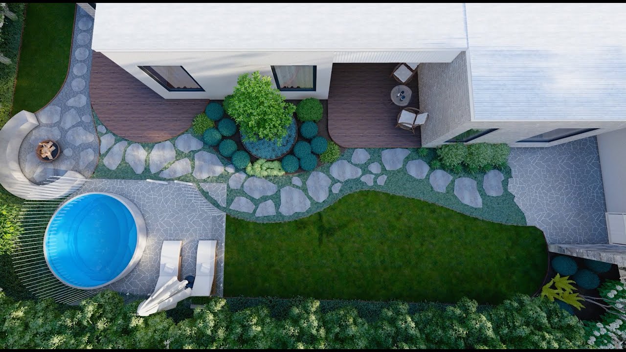 Seamless Curves and Modern Touches: 3D Landscape Design in Traralgon ...