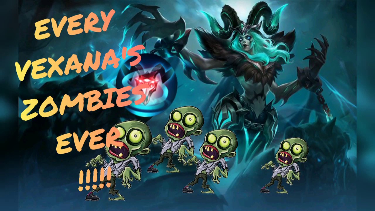 MOBILE LEGEND: EVERY VEXANA'S ZOMBIES EVER!!!!! - YouTube