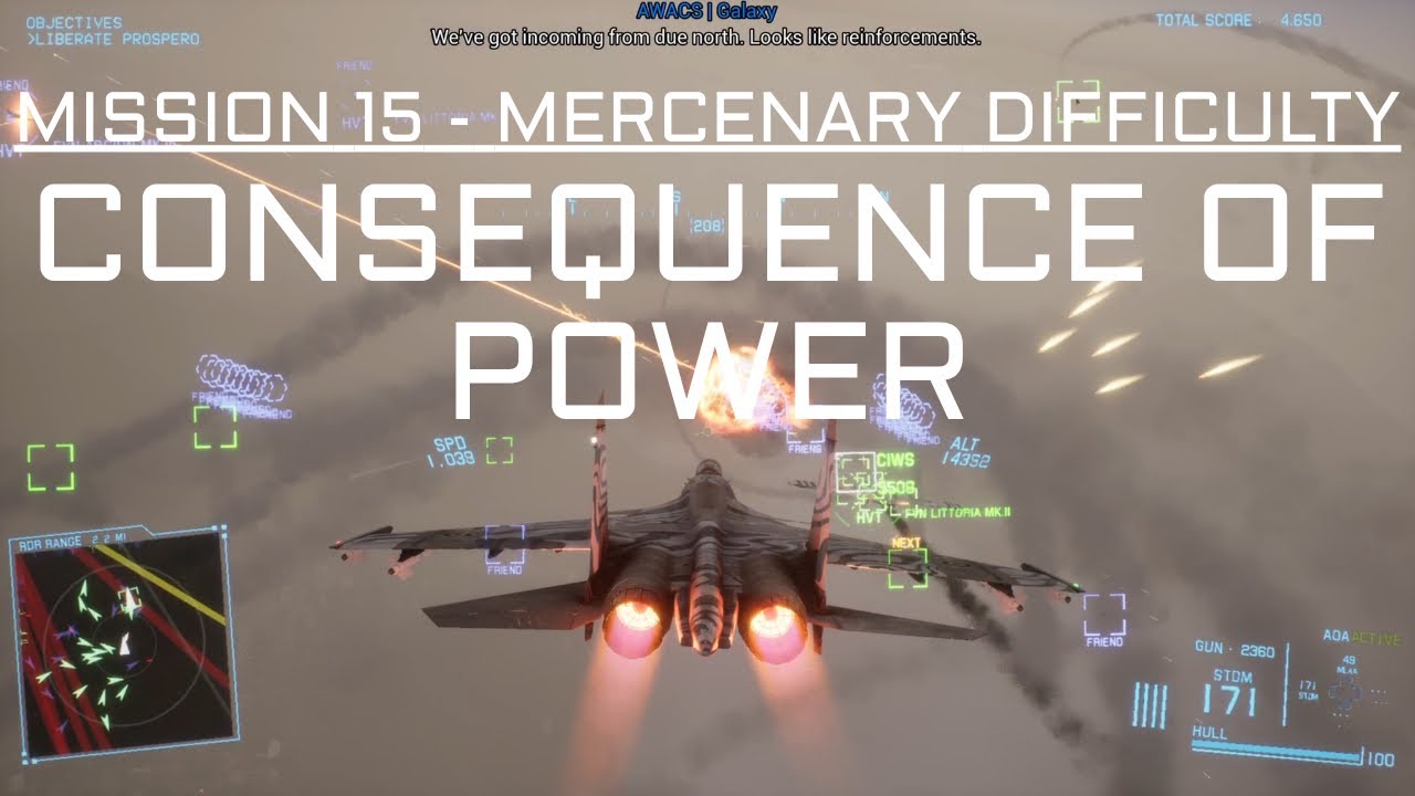 Project Wingman | Mission 15: Consequence of Power (Mercenary ...