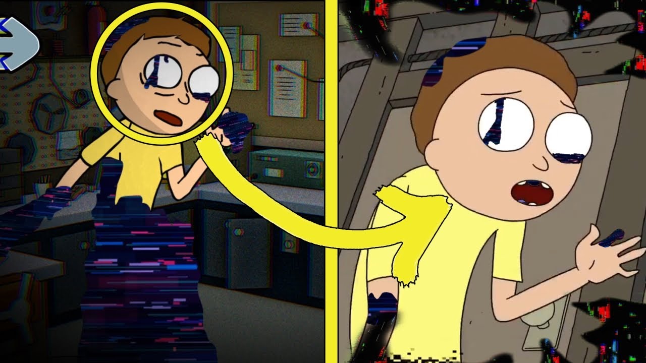 References In FNF VS Corrupted Rick and Morty | (Learn With Pibby x FNF ...