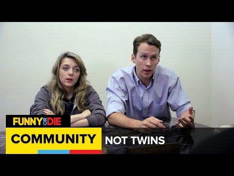 Not Twins: James & Carly at the Leasing Office