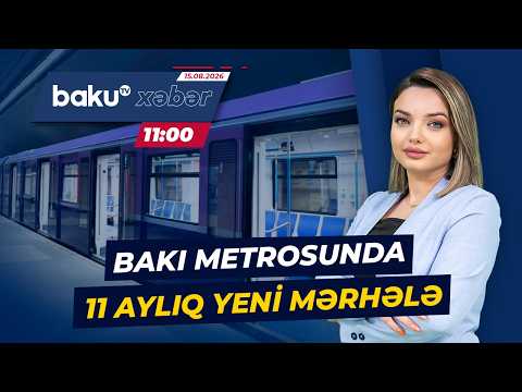 Metroda hərəkət məhdudlaşıb | Altı ekspres avtobus xətti açılıb - Baku TV CANLI