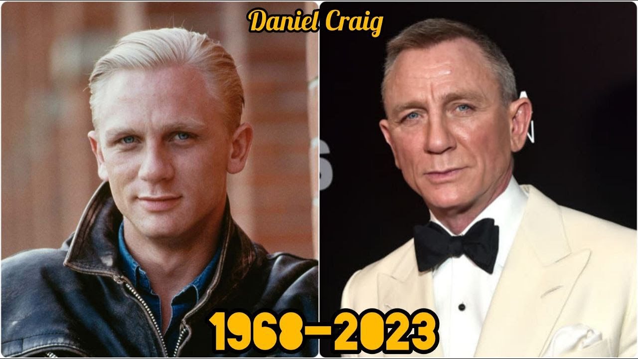 Daniel Craig then and now 2023 - YouTube