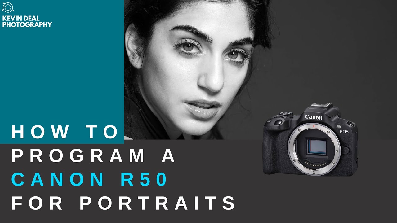 How I Shoot Portraits On a Canon R50 - YouTube