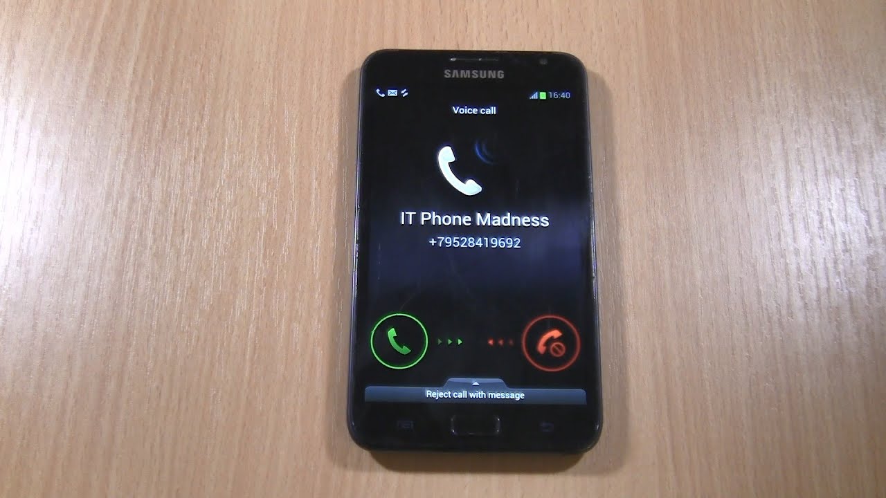 Samsung Galaxy note 1 black with stylus incoming call +outgoing call ...