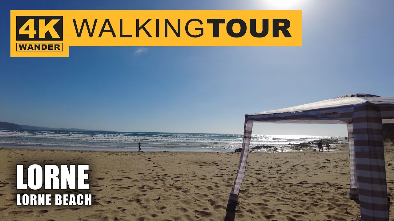 Lorne Beach Walking Tour in Lorne, Australia (4K 60fps) - YouTube