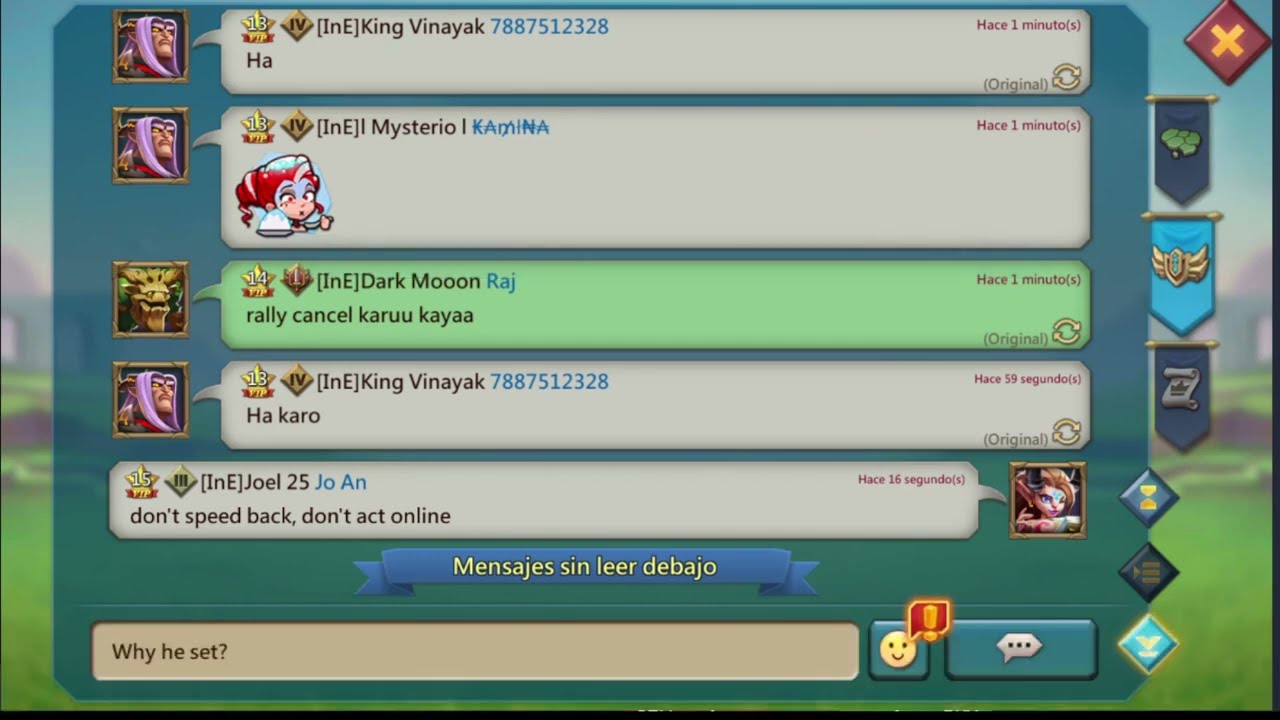 Lords Mobile - Rallies against us - but guildmate shields - YouTube