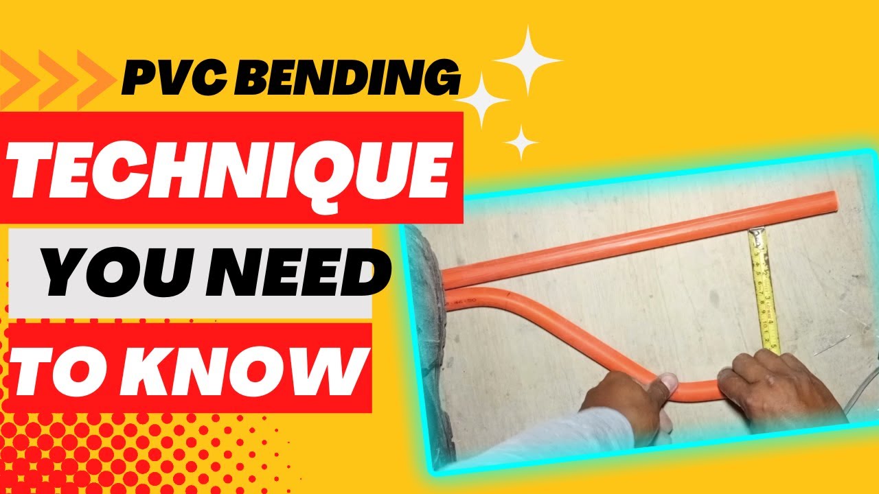 PVC Bending Technique You Need to KNOW I Electrical Field - YouTube