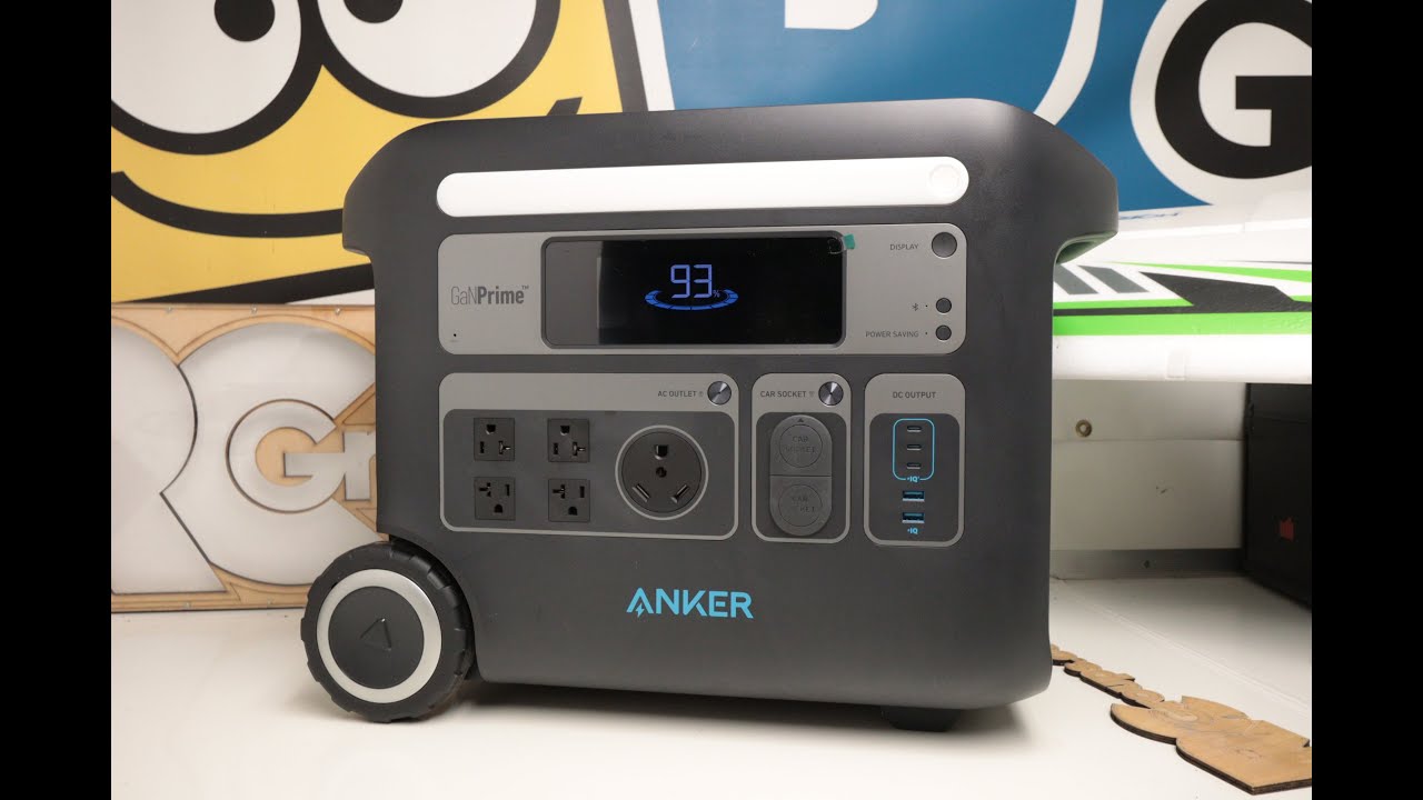 RCGroups Review - Anker PowerHouse 767 Portable Power Station - YouTube
