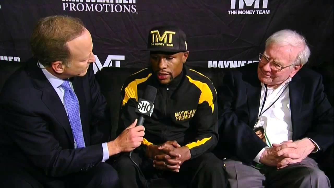 Mayweather & Warren Buffett - Pre-Fight Interview - SHOWTIME Boxing ...