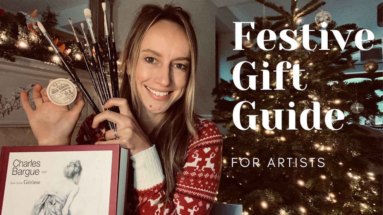 FESTIVE GIFT GUIDE FOR ARTISTS | Alex Goddard Art - YouTube