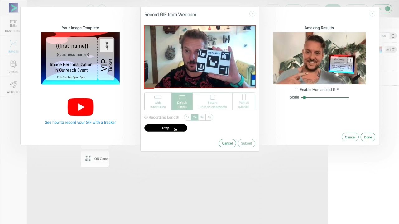 Humanize your sales outreach with Personalized GIFs - YouTube